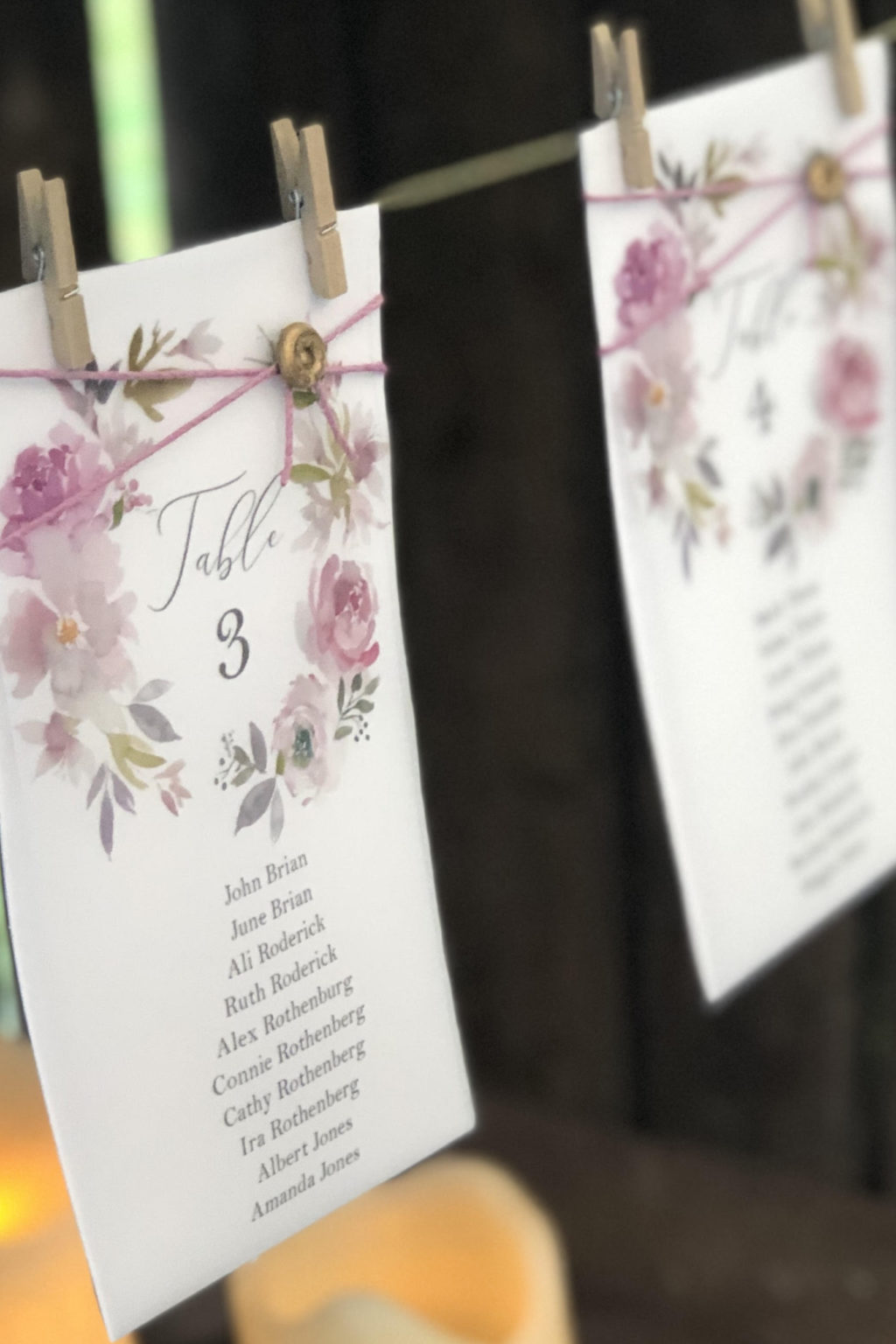 Table Plans - I Do Wedding Stationery Coleraine
