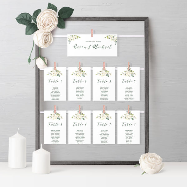 Table Plans - I Do Wedding Stationery Coleraine