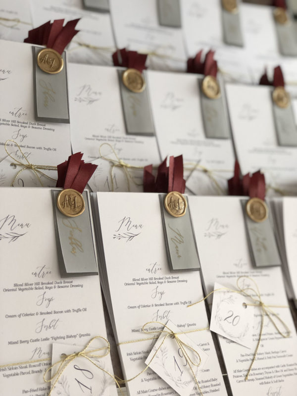 Guest Name Cards - I Do Wedding Stationery Coleraine